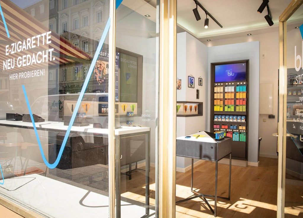 Shop-in-Shop System für Reemtsma: Design von Preussich Portugal