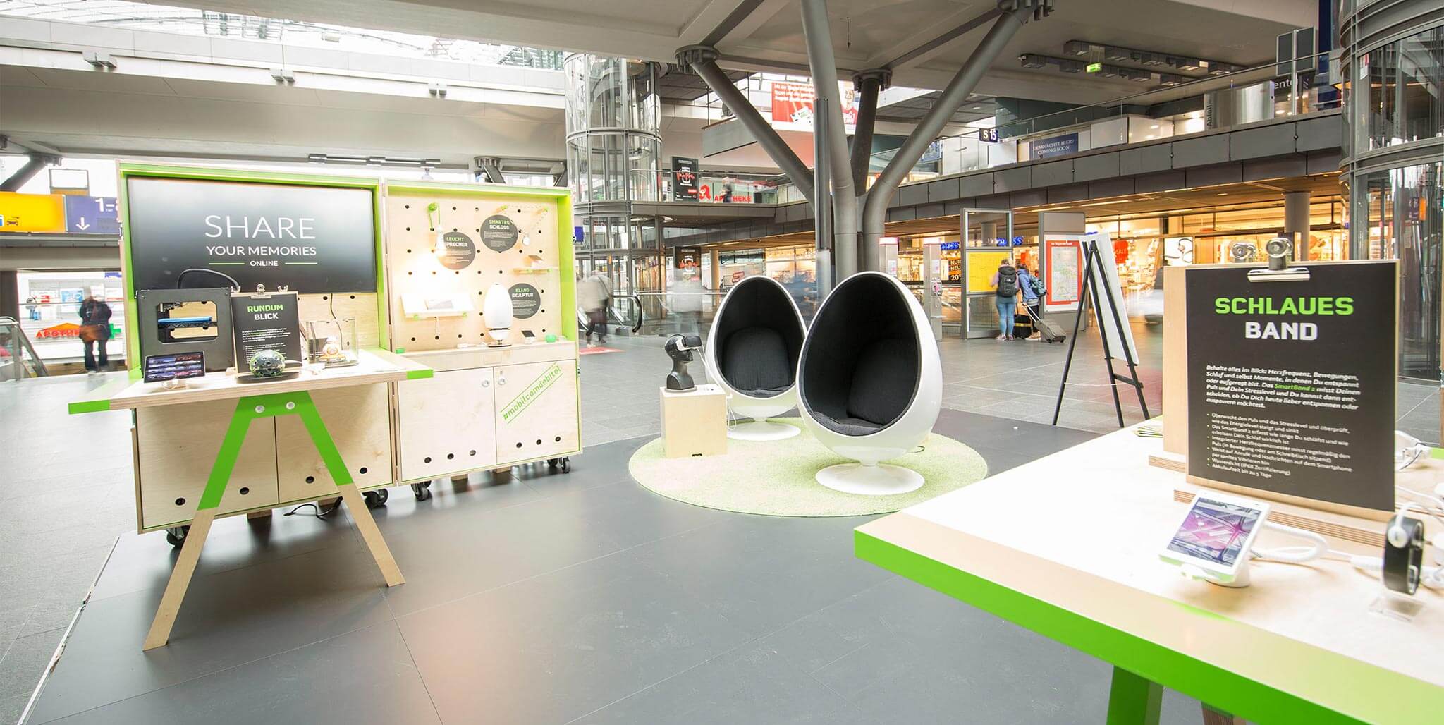 Roadshow für mobilcom-debitel: mobiles Präsentationssystem