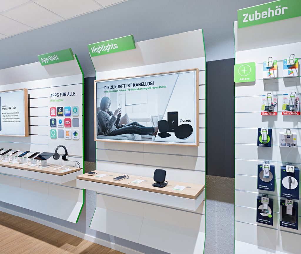 Modulare Shopgestaltung für mobilcom-debitel von Preussisch Portugal